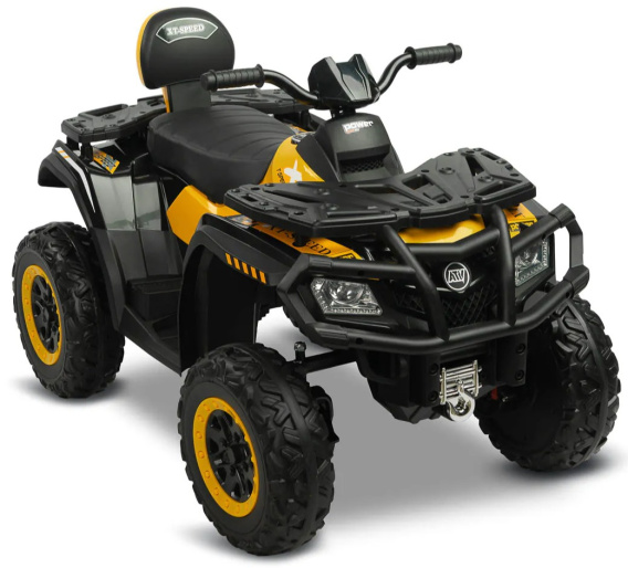 RUSH Toyz Quad na akumulator 4x80W - Yellow - Mulan Sklep Dla Dzieci
